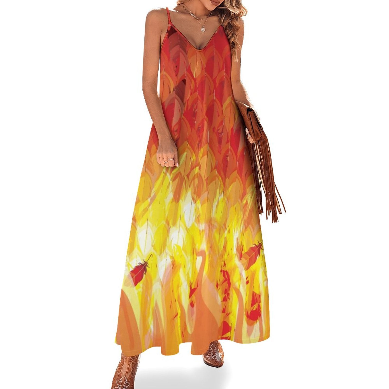 Phoenix from the Flames Sleeveless Dress wedding dresses for parties ...