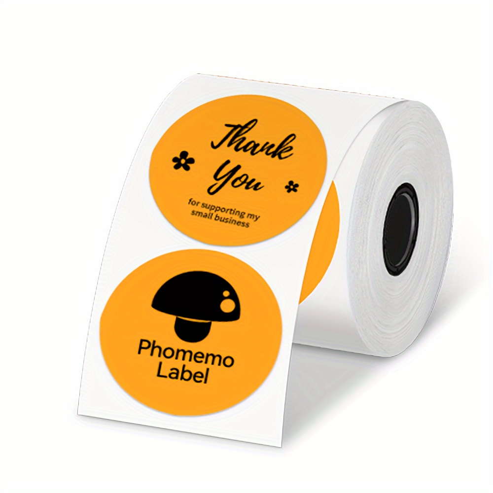 Phomemo 2 Color Circle Thermal Label Self Adhesive Round Sticker Phomemo 2 Color Circle Thermal Label Self Adhesive Round Sticker
