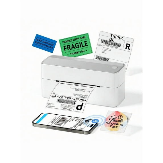 Phomemo 4X6 Bluetooth Thermal Label Printer For Shipping Packages ...