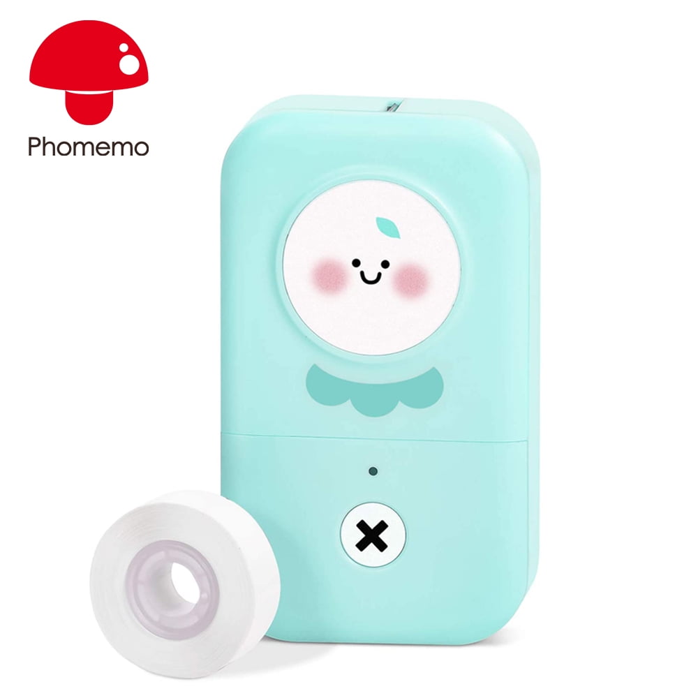 Phomemo D30 Bluetooth Thermal Label Maker Cute Green Design Labeler ...