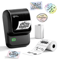 Phomemo M100 Portable Sticker Printer And 2 Roll Paper, Wireless ...