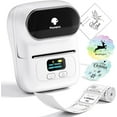 Phomemo ACPO110WH White Thermal Label Maker For Barcode Logo - Walmart.com