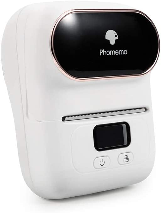 Phomemo-M110 Label Printer- Portable Bluetooth Thermal Mini Label Maker Printer Apply to ...