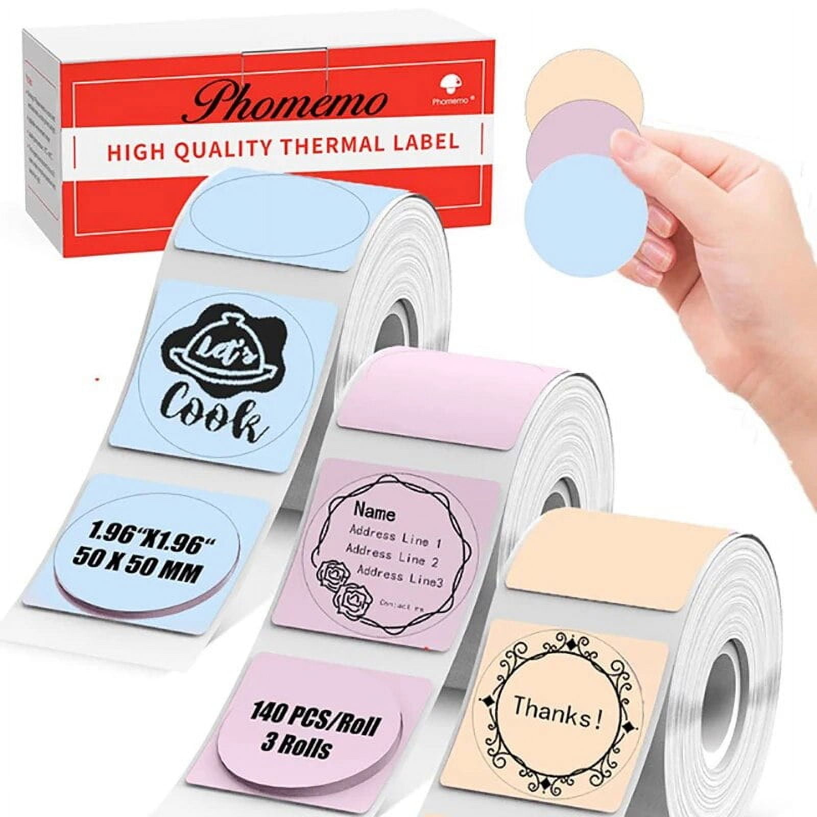 Phomemo M110 Labels Color M200 Label 40x30MM for M220 M200 M120 M110S ...