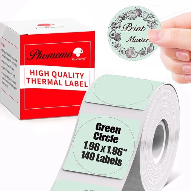 Phomemo M110 Labels Color M200 Label 40x30MM for M220 M200 M120 M110S M110 Printer Labels Pink ...