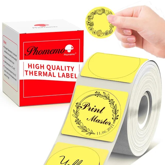 Phomemo M110 Labels Color M200 Label 40x30MM for M220 M200 M120 M110S ...