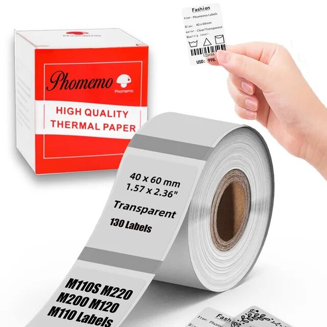 Phomemo M110 Labels Color M200 Label 40x30MM for M220 M200 M120 M110S ...