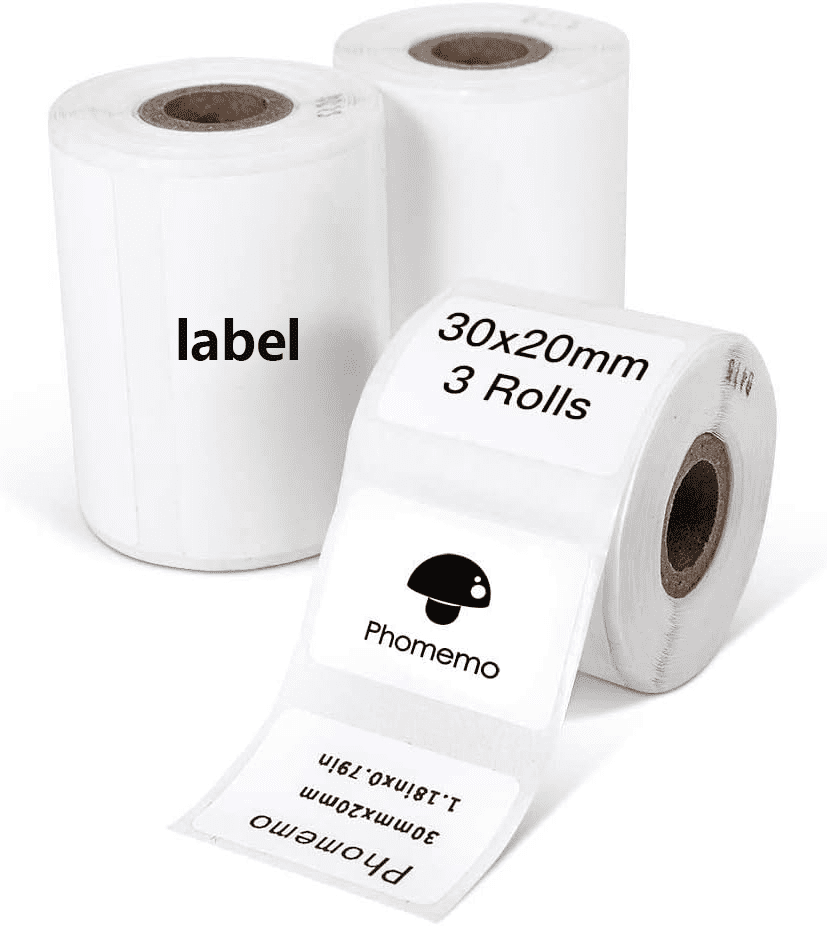 Phomemo M110 Labels, M110/M220/M221/M120/M200 Thermal Labels 1.18" x 0. ...