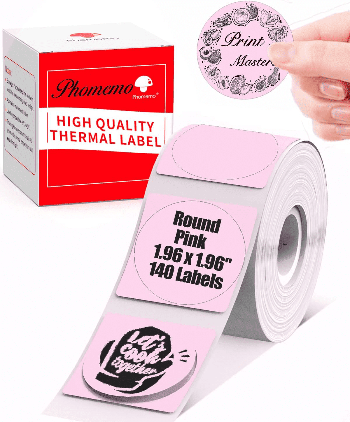M110 Labels, M110/M220/M221/M120/M200 Thermal Labels 1.96" x 1.96 ...
