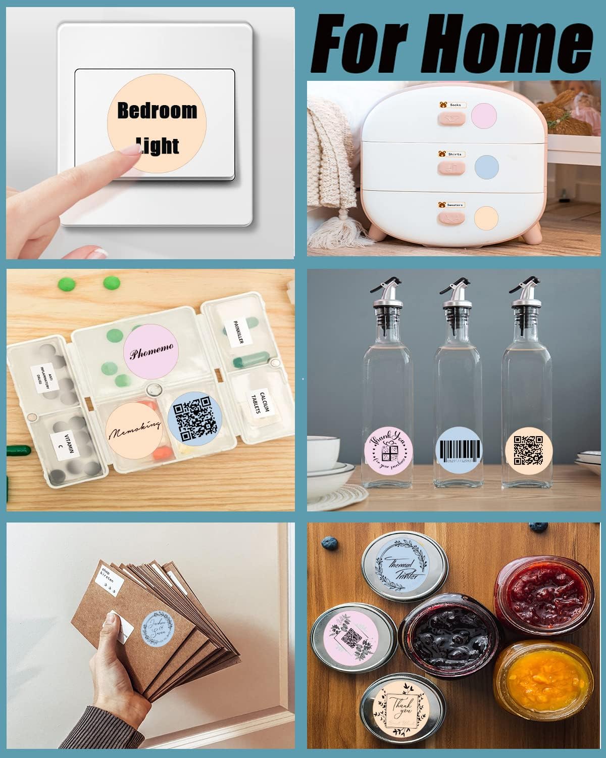 Phomemo M110 Labels, M110 Thermal Labels For M110 M220 M221 Labels ...