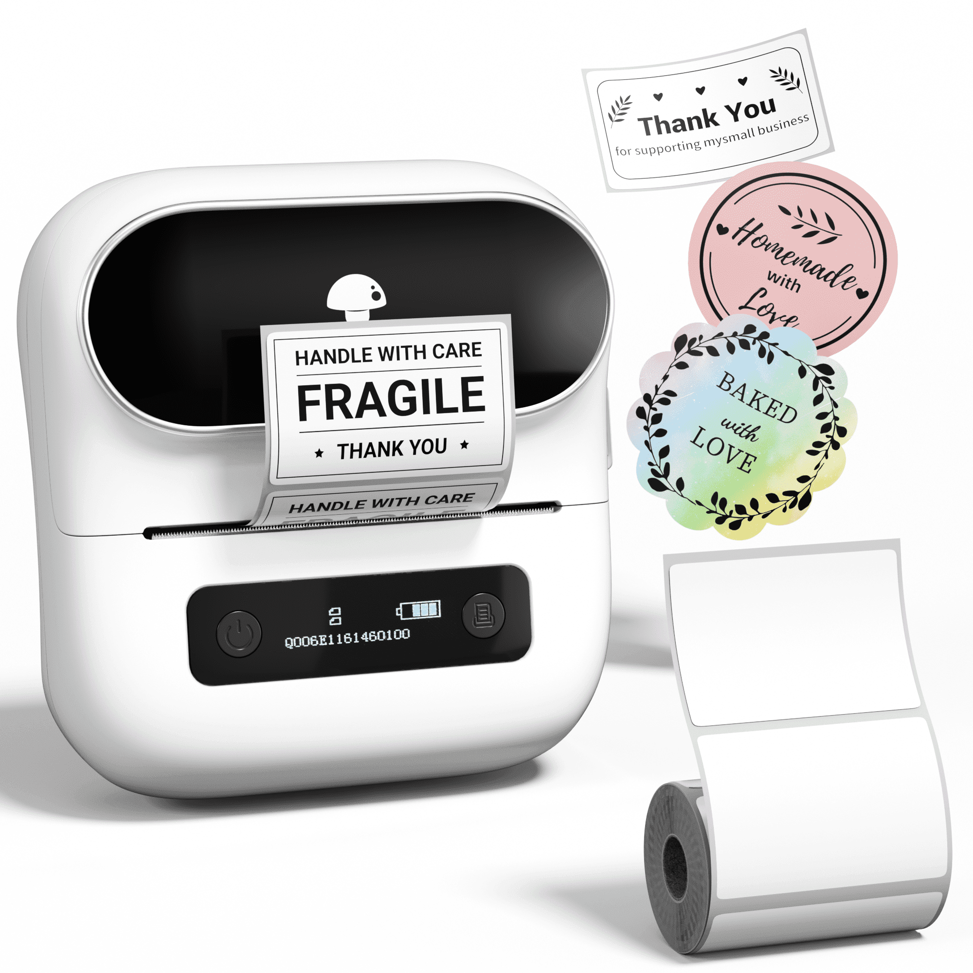 Phomemo M220 3.14 Inch Portable Bluetooth Thermal Label Maker - Support ...