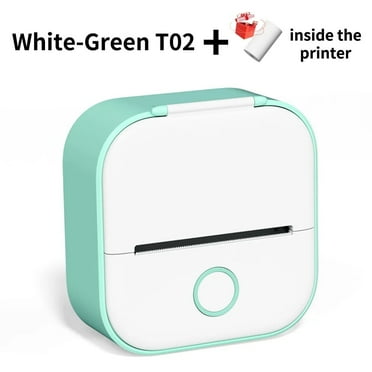Mini Printer - Sticker Printer 203dip Portable Thermal Printer Inkless ...