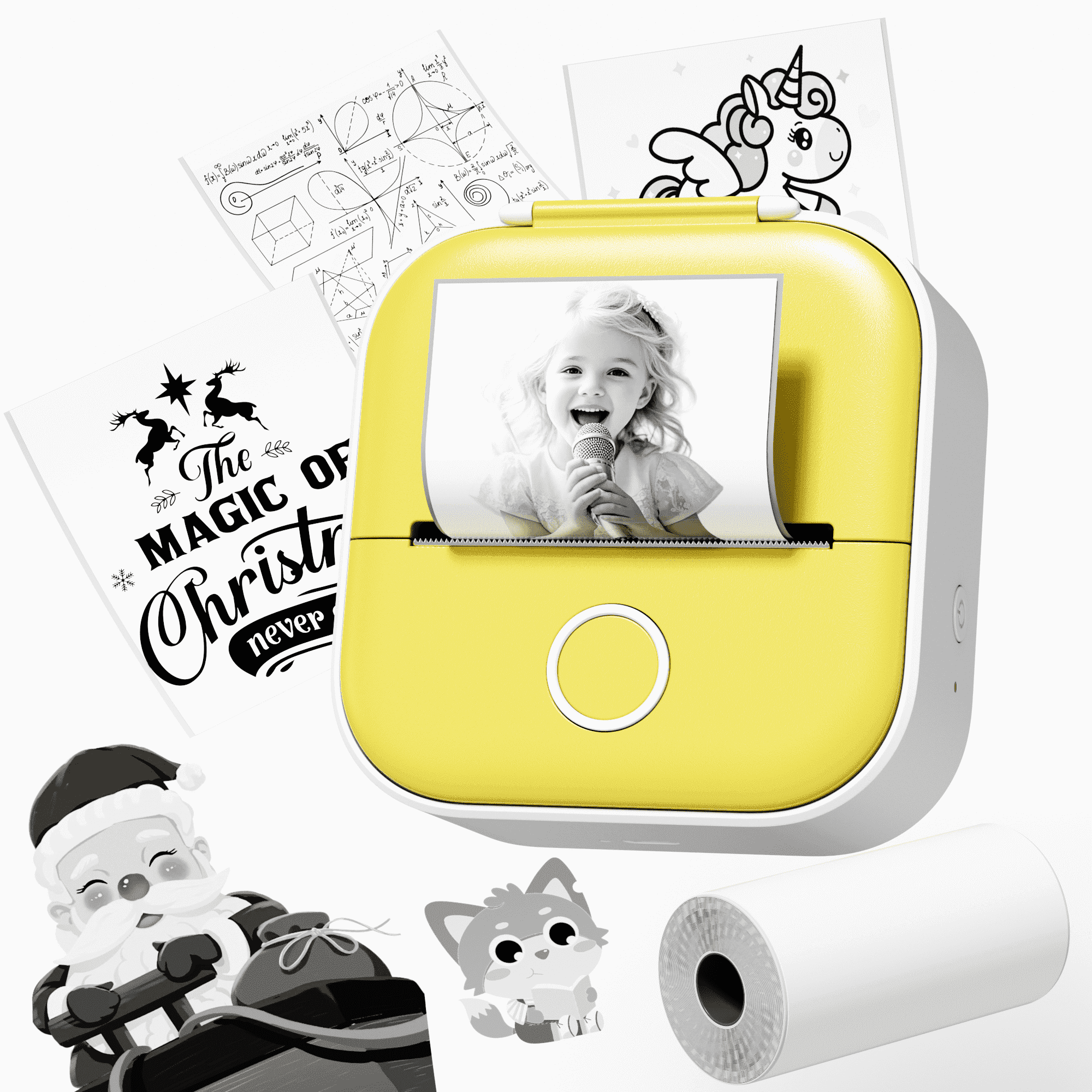 Phomemo T02 Portable Label Maker, Mini Sticker Printer, Bluetooth ...