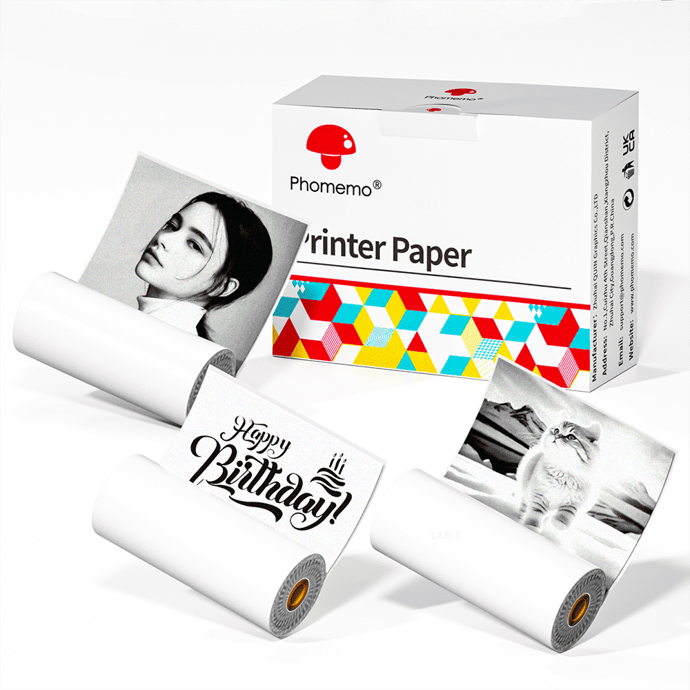 Printer Paper Stickers, M02/M02Pro/M02S/M03/M03AS/M04S/M04AS Mini ...