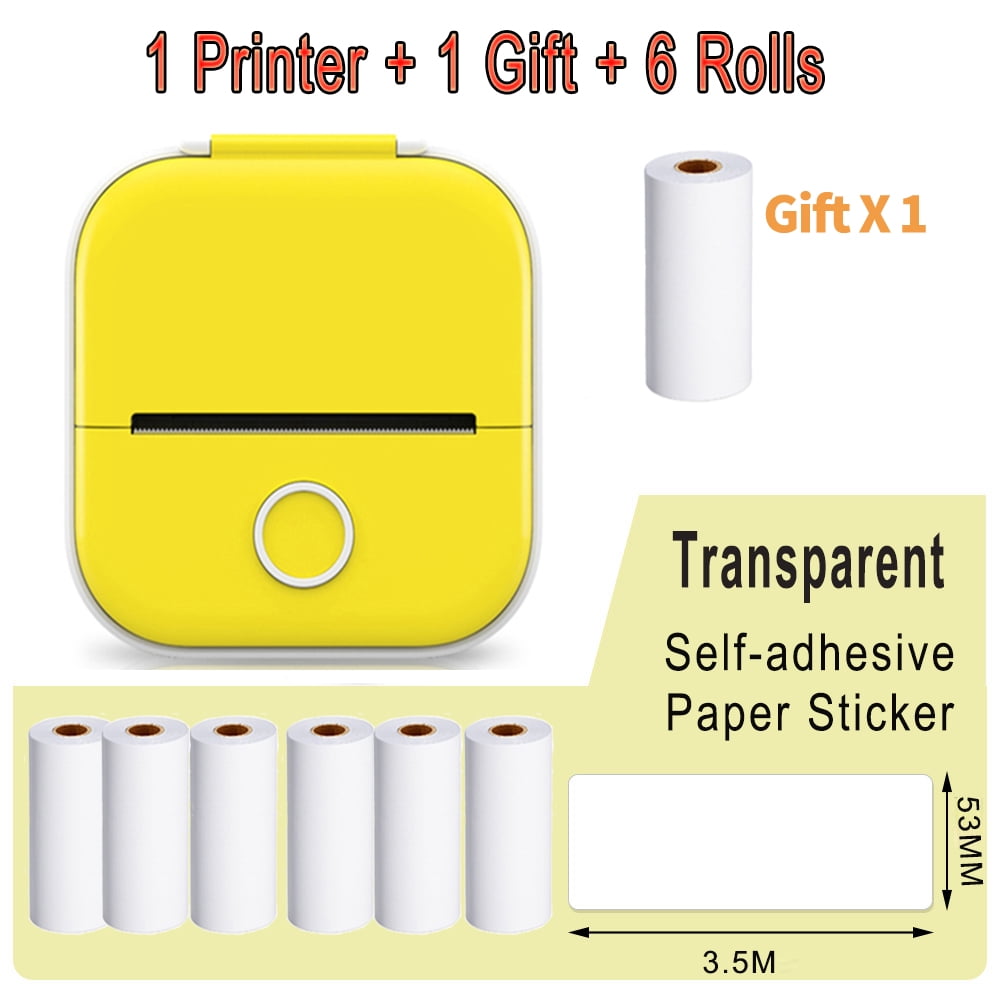 Phomemo T02 Mini Portable Printer Thermal Printing 53mm Sticker ...