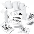 Phomemo T02 Transparent Adhesive Thermal Paper, Sticker Paper Printer ...