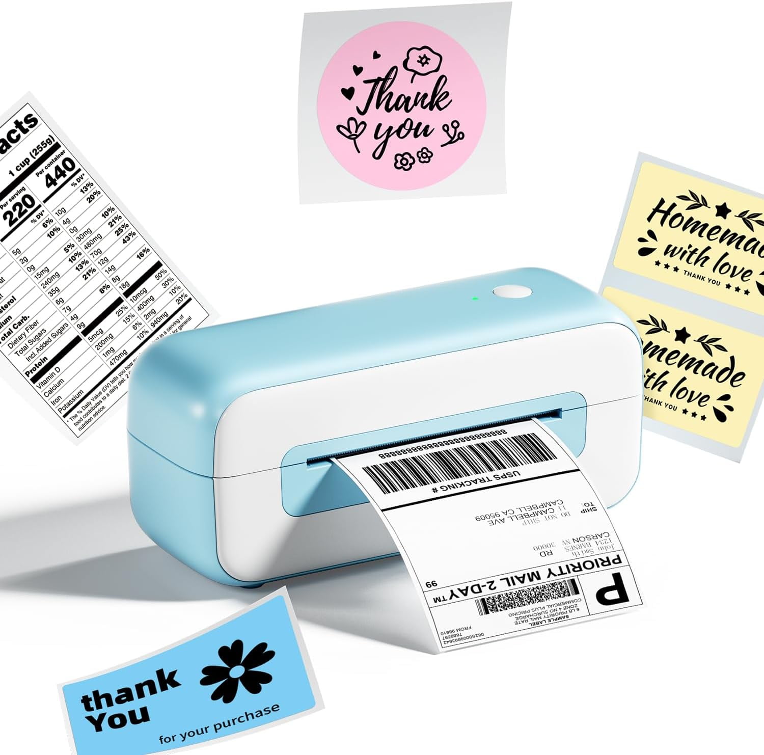 Phomemo Thermal Shipping Label Printer 4x6 - Label Printer for Small ...