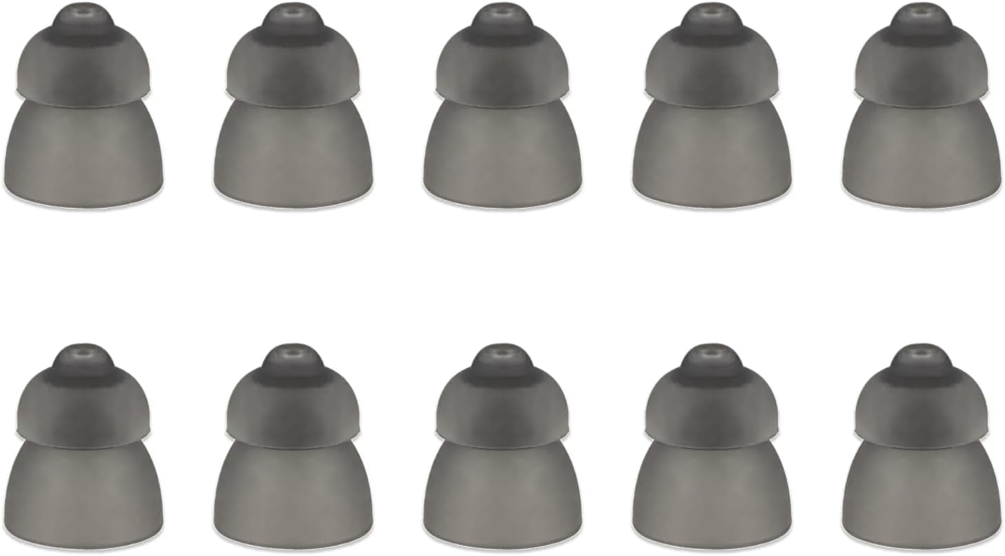 Phonak Hearing Aid Silicone Ear Tips, Size S 9mm, Double-Layer Open ...