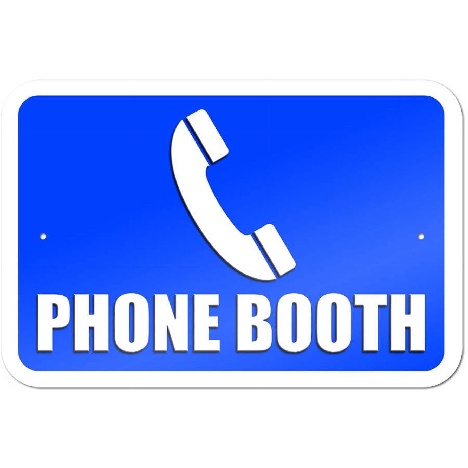 Phone Booth Sign - Walmart.com