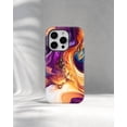 Phone Case: Abstract Liquid Art With A Colorful Flow Design - Walmart.com