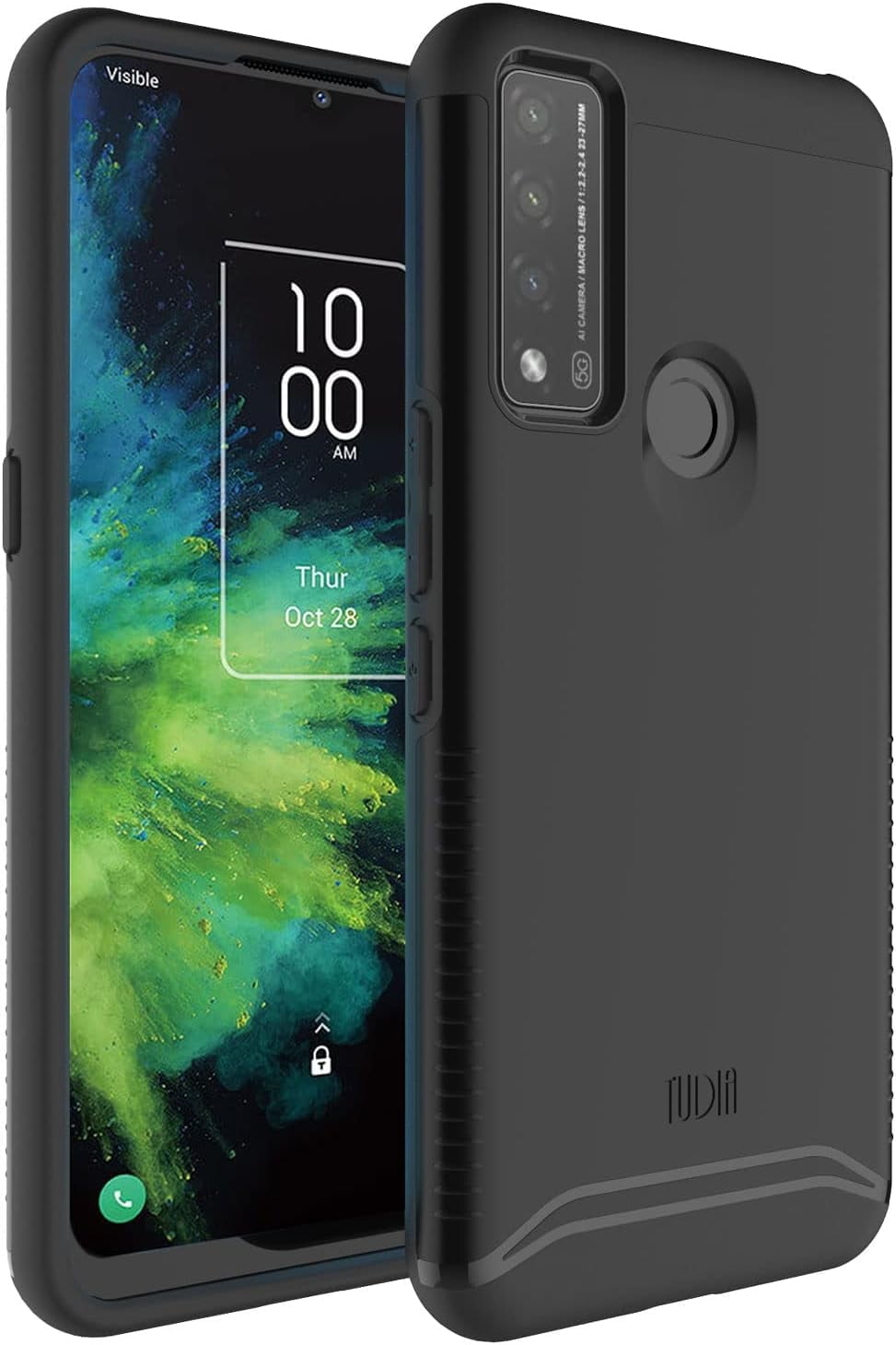 TUDIA Merge Alcatel TCL 4X 5G (T601DL) / TCL 20 A 5G Case Heavy Duty ...