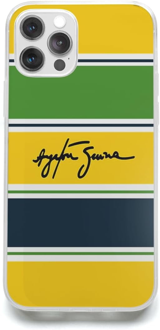 Phone Case Ayrton Senna Helmet Series Waterproof Multicolor Compatible ...