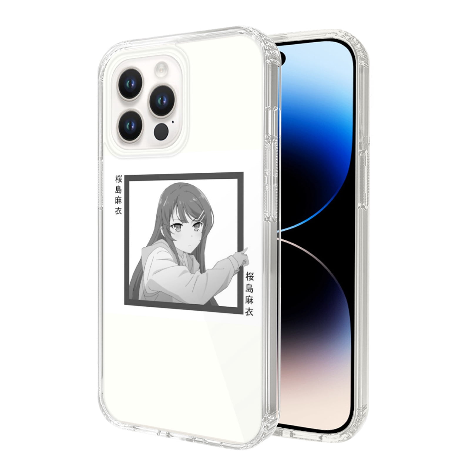 Phone Case Bunny Girl Senpai Mai Sakurajima Waifu Sticker Compatible ...