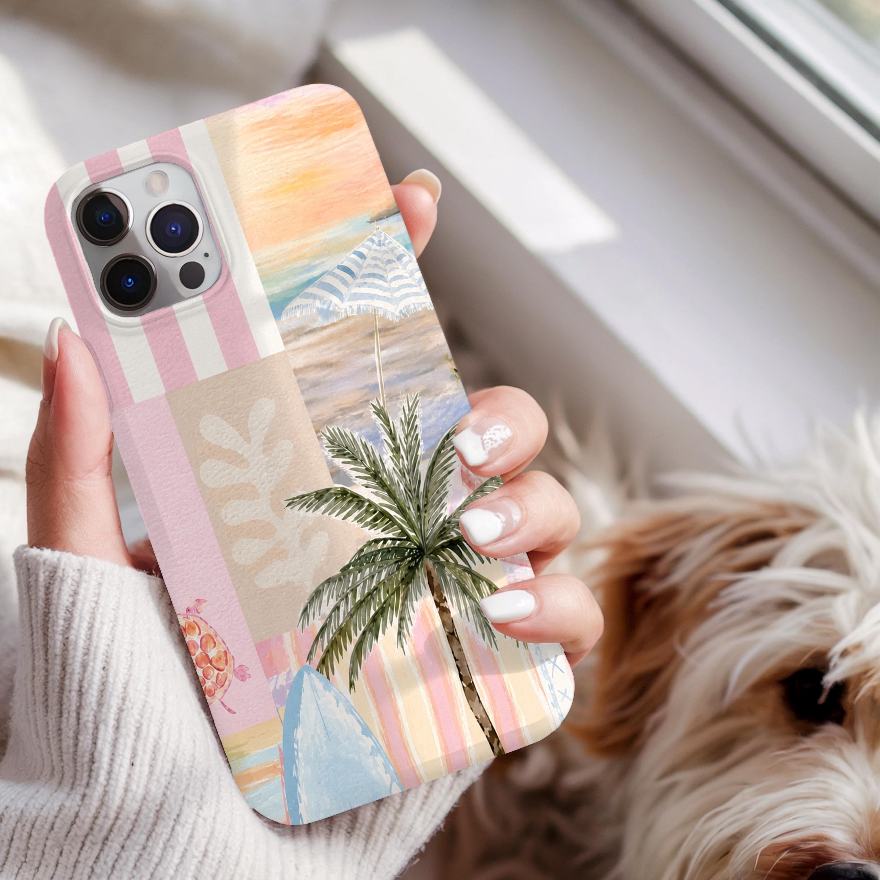Phone Case: Coastal Summer Collage - Walmart.com