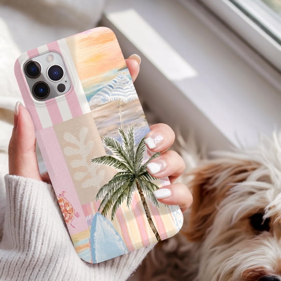 Phone Case: Coastal Summer Collage - Walmart.com