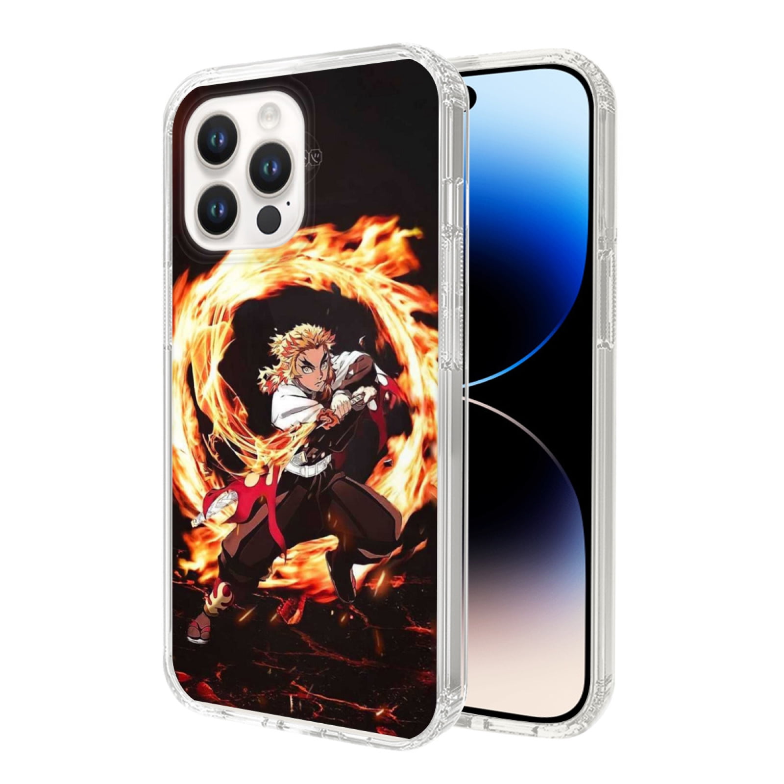 Phone Case Demon Kimetsu No Yaiba Rengoku Kyoujurou Compatible for ...