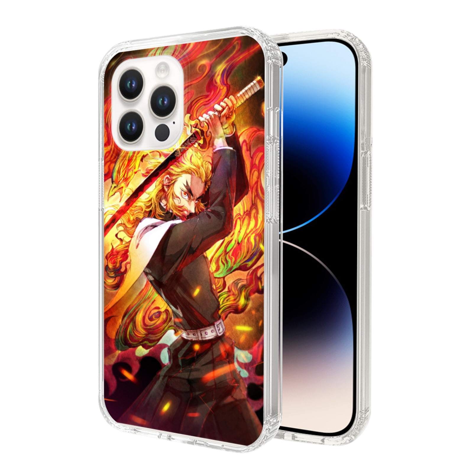 Phone Case Demon Kimetsu No Yaiba Rengoku Kyoujurou Compatible for ...