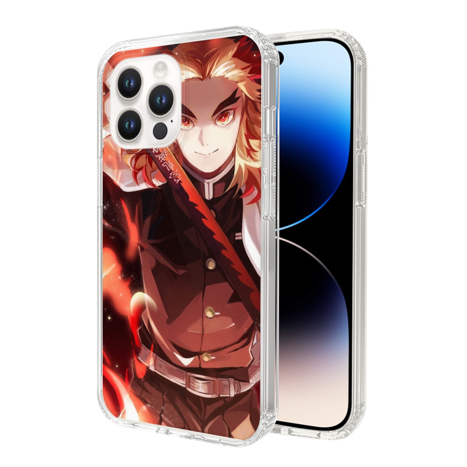 Phone Case Demon Kimetsu No Yaiba Rengoku Kyoujurou Compatible for ...