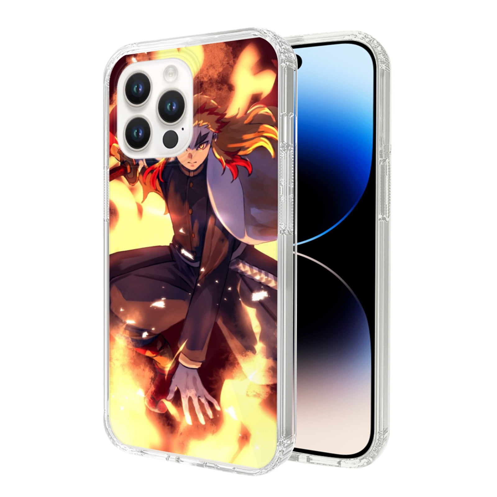 Phone Case Demon Kimetsu No Yaiba Rengoku Kyoujurou Compatible for ...