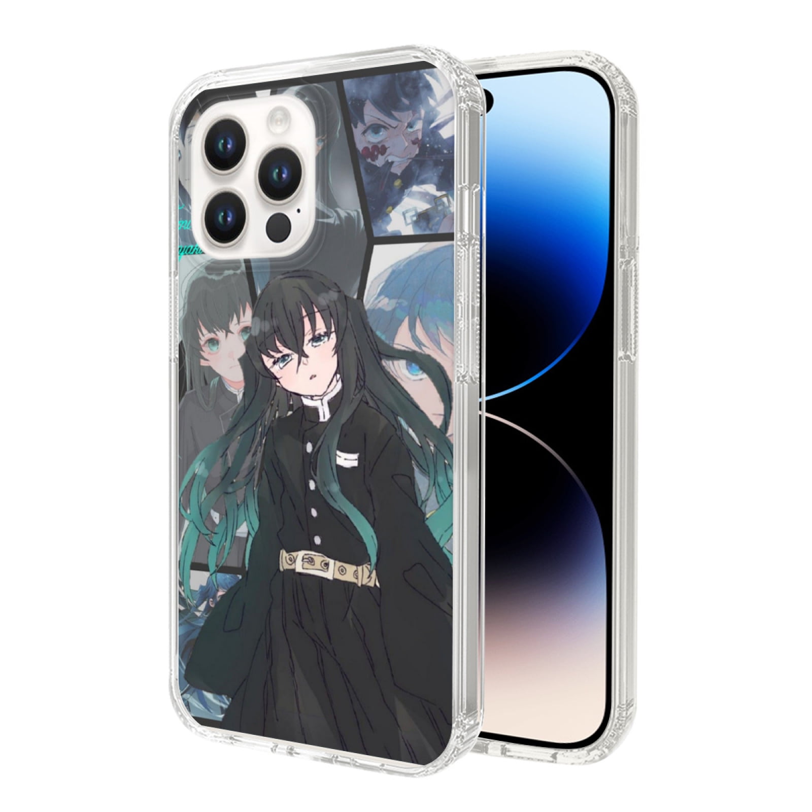 Phone Case Demon Tokito Muichiro Compatible for iPhone 16 Pro Case ...