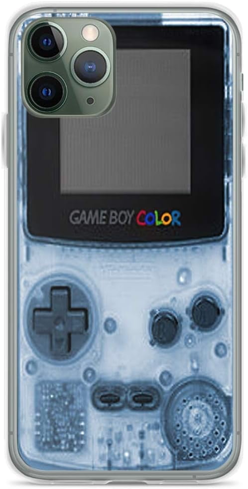 Phone Case Gameboy Blue S24 Compatible with iPhone 16 Pro 6.3-Inch ...