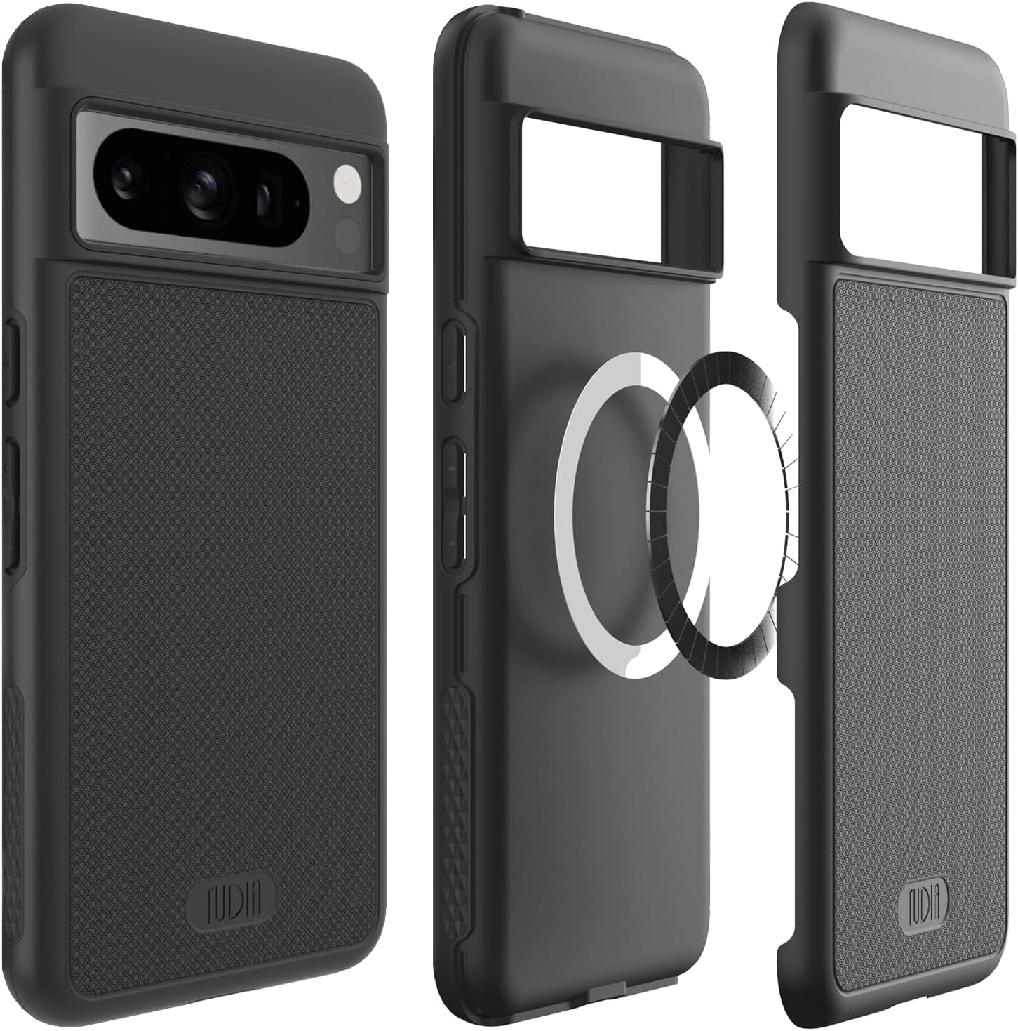 TUDIA MergeGrip Google Pixel 8 Pro Case 2023 Magsafe Compatible Tough ...