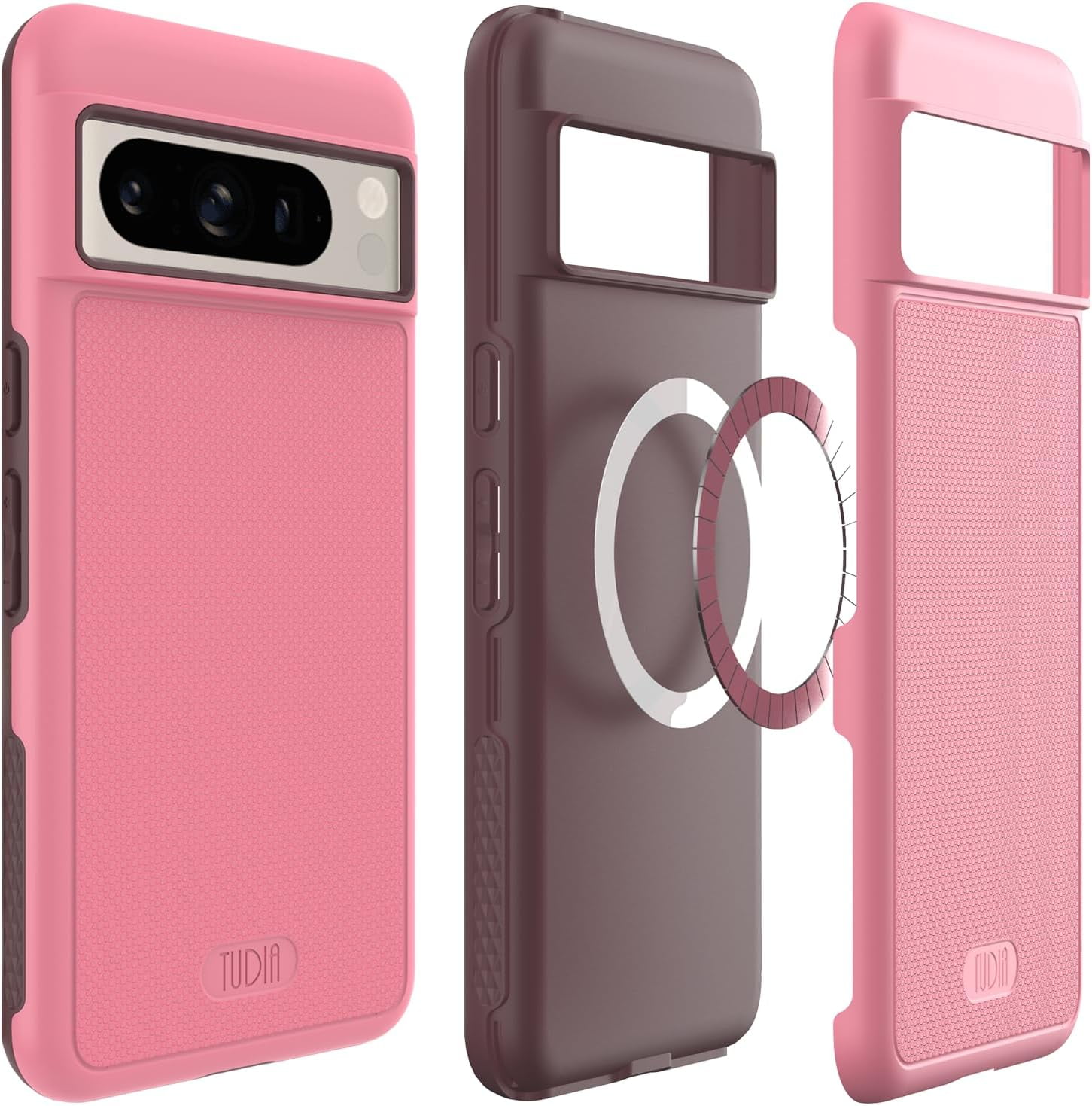 TUDIA MergeGrip Google Pixel 8 Pro Case 2023 Magsafe Compatible Tough ...