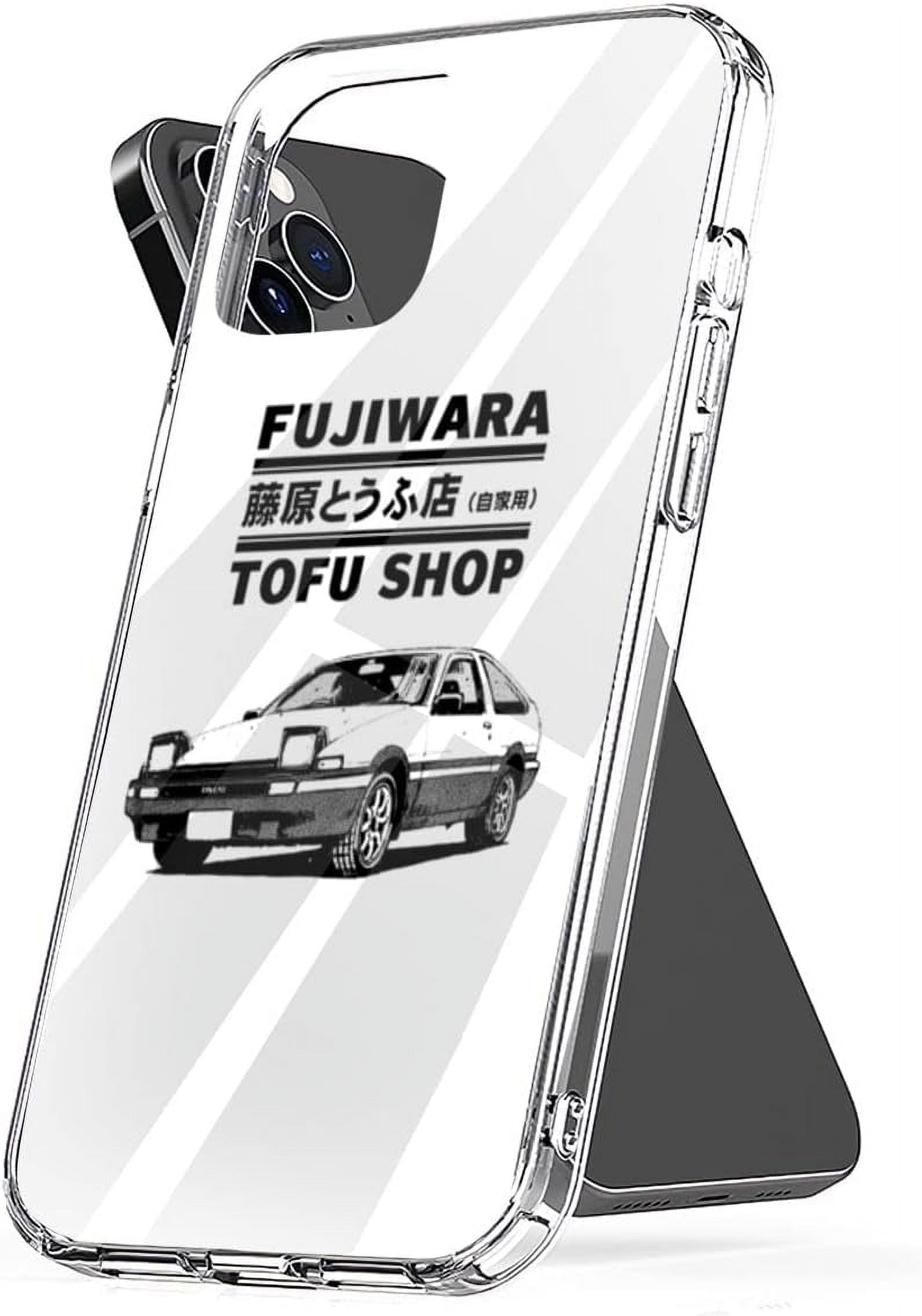 Phone Case Initial Protect D Shockproof Fujiwara TPU Tofu Accessories ...