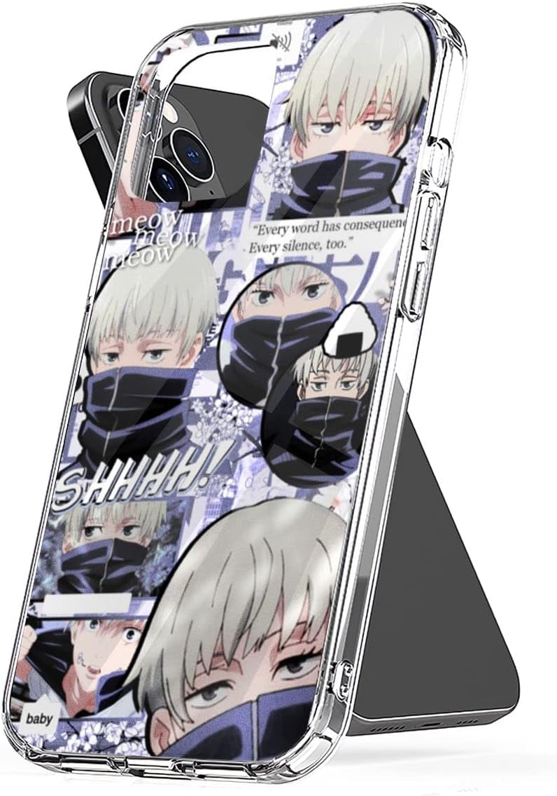 Phone Case Jujutsu Pc Kaisen 14 Toge Pro Max Inumaki Se Cute 13 Meow ...