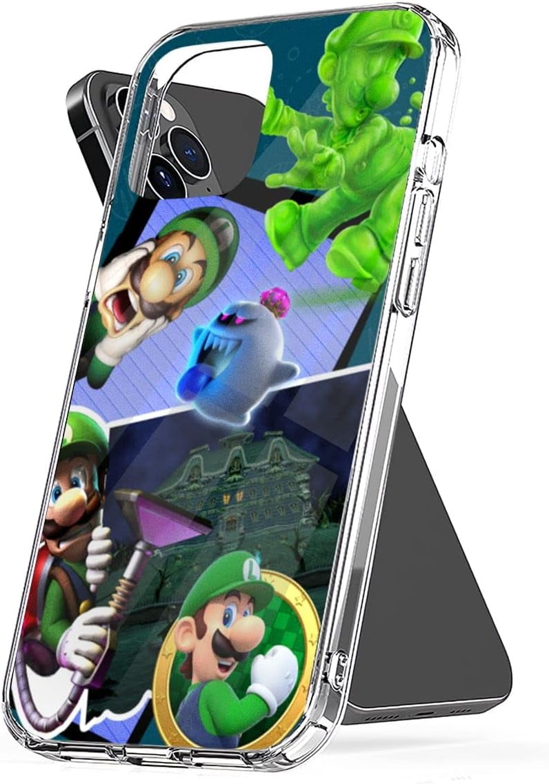 Phone Case Luigis Se 2020 Mansion Pro Max Collage 11 7 8 X Xr 12 13 14 ...