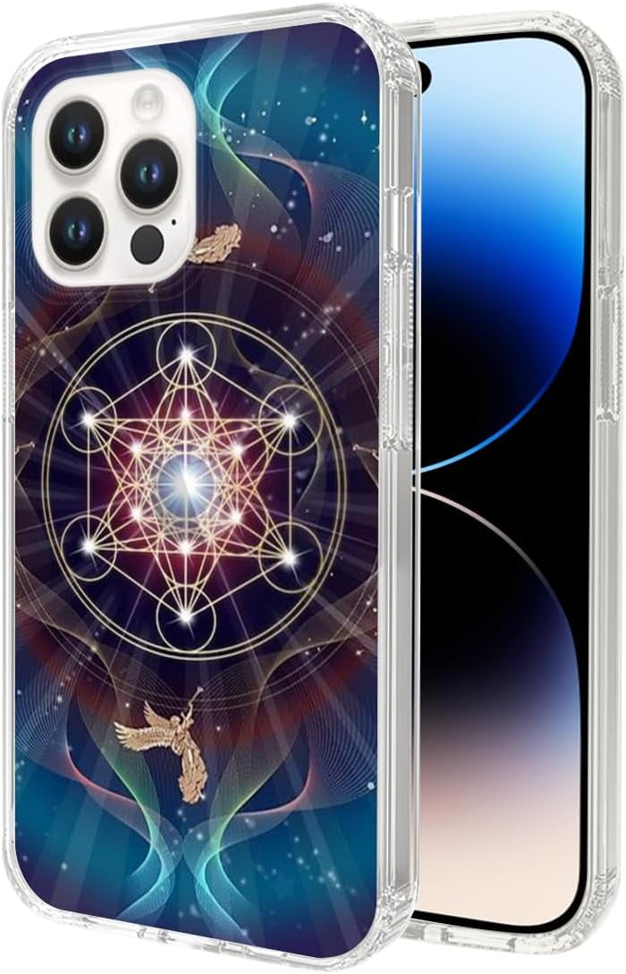 Phone Case Merkabah Phone Cube Geometry Angel Merkaba Esoteric Angelic ...