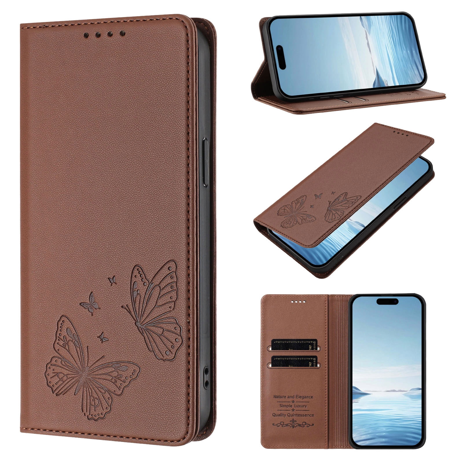 Phone Case for Motorola Moto Edge 70 Fusion, PU Leather Case with RFID ...
