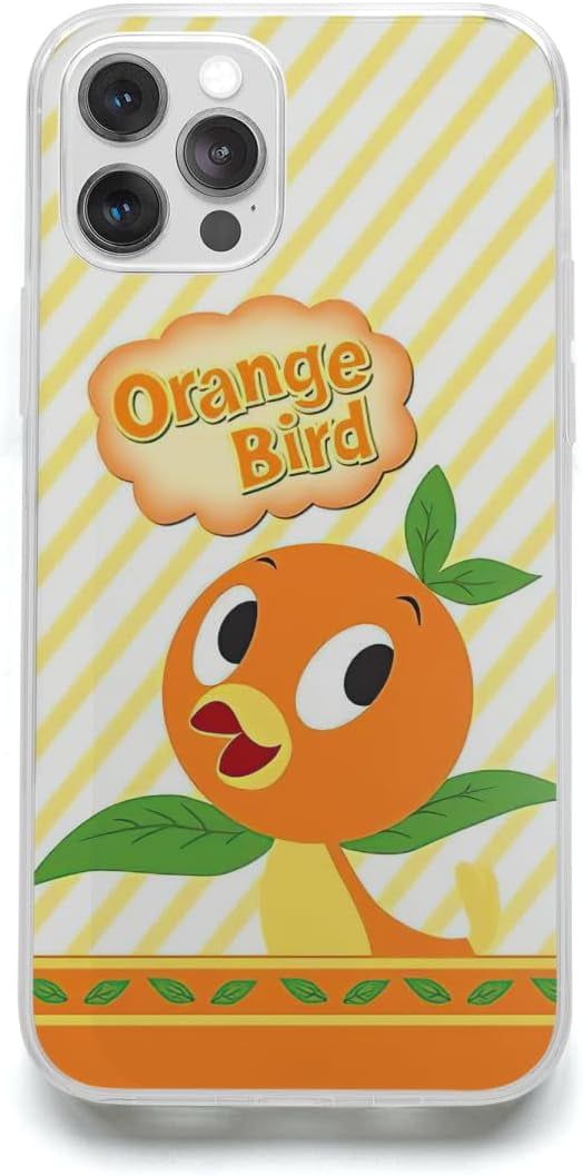 Phone Case Orange Bird Series Waterproof Compatible with iPhone 16 Plus ...