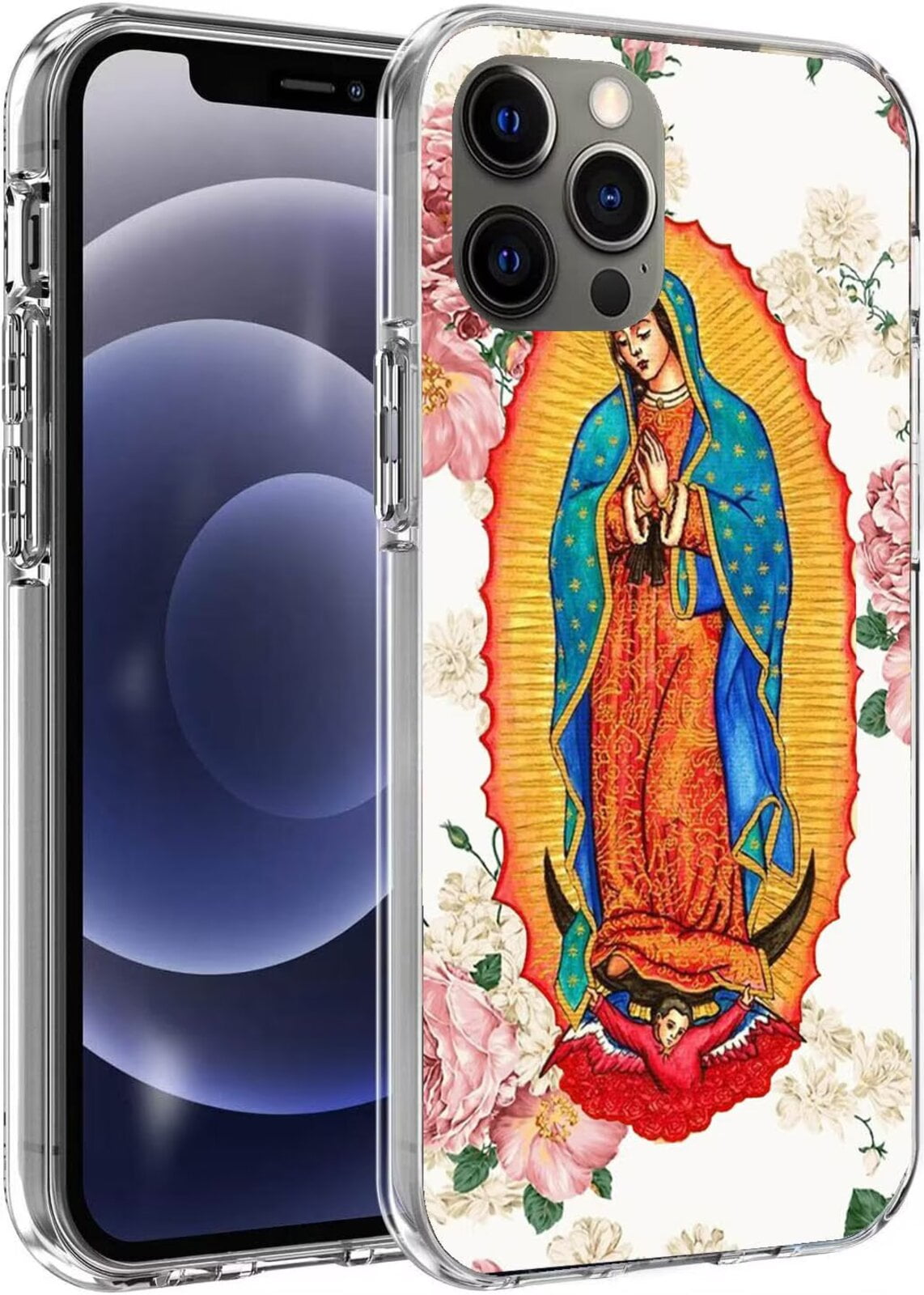 Phone Case Compatible with iPhone 16 Pro Blue Roller Funny Cute Monkeys ...