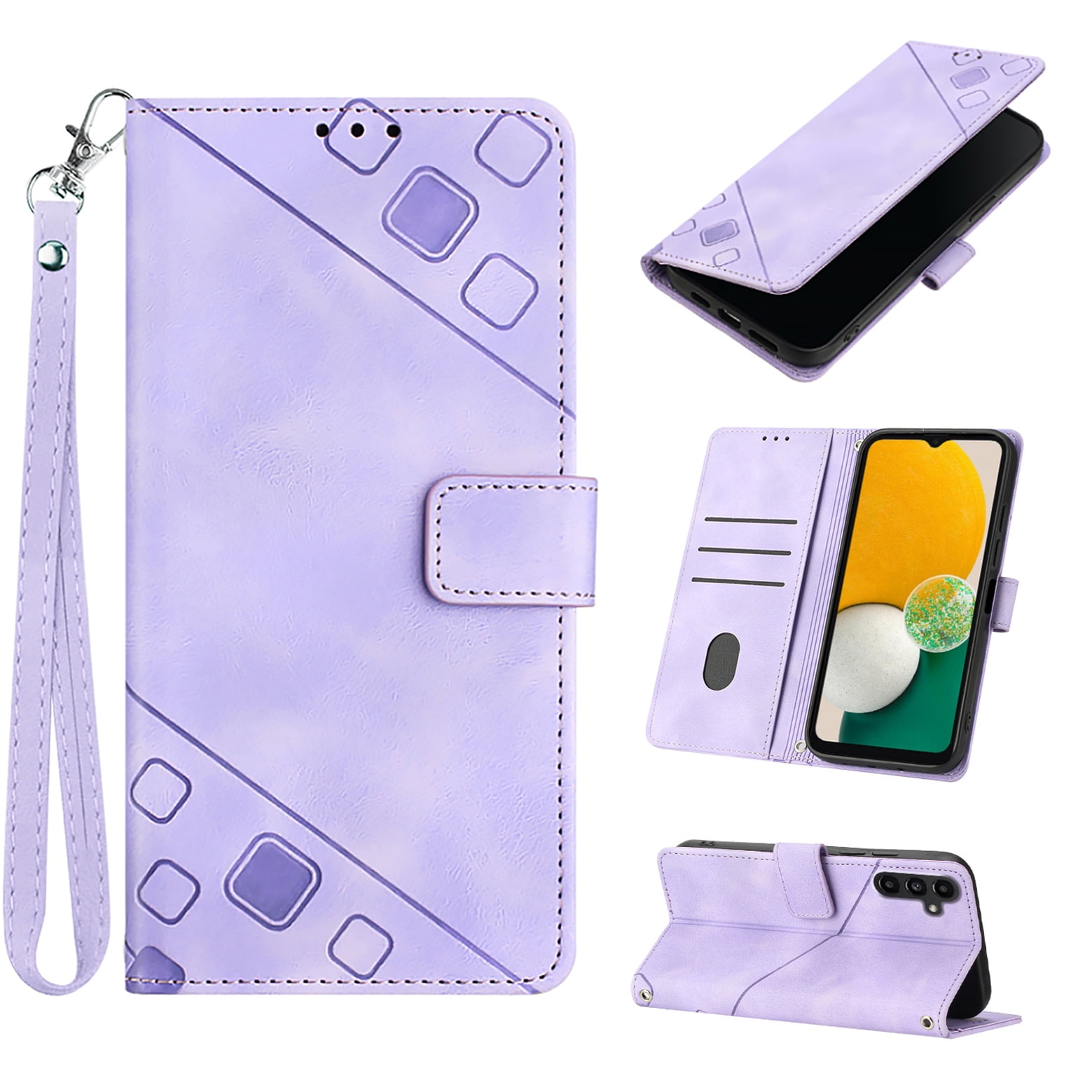 Phone Case for Samsung Galaxy A13 5G Case, Premium PU Leather Card ...