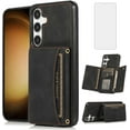 Phone Case for Samsung Galaxy A15 5G/4G Wallet Cover with Tempered ...