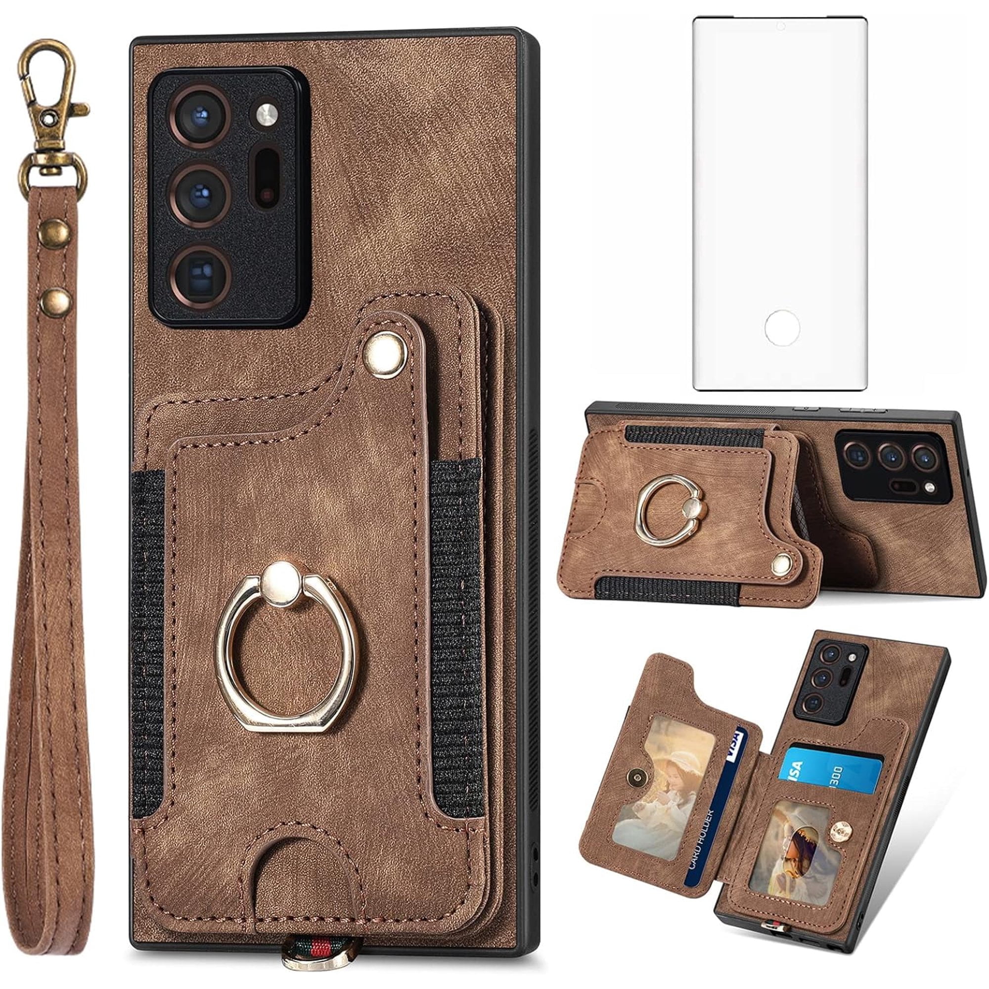 Phone Case for Samsung Galaxy Note 20 Ultra 5G Wallet Cover with Screen ...