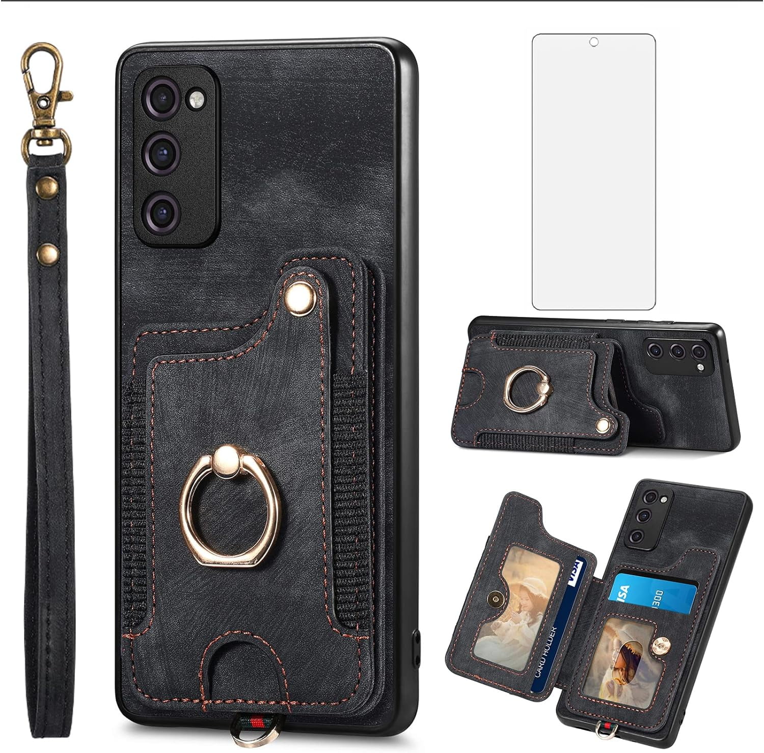 Phone Case for Samsung Galaxy S20 FE 5G 6.5 inch Wallet Cover with ...