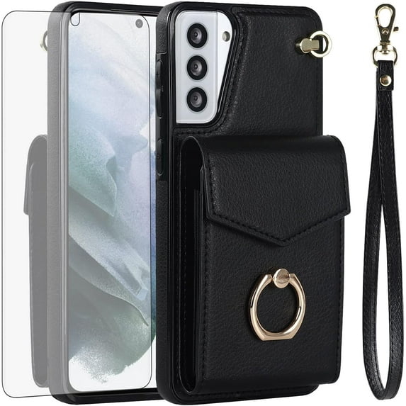 Phone Case for Samsung Galaxy S21 5G 6.2 inch Wallet Cover with ...