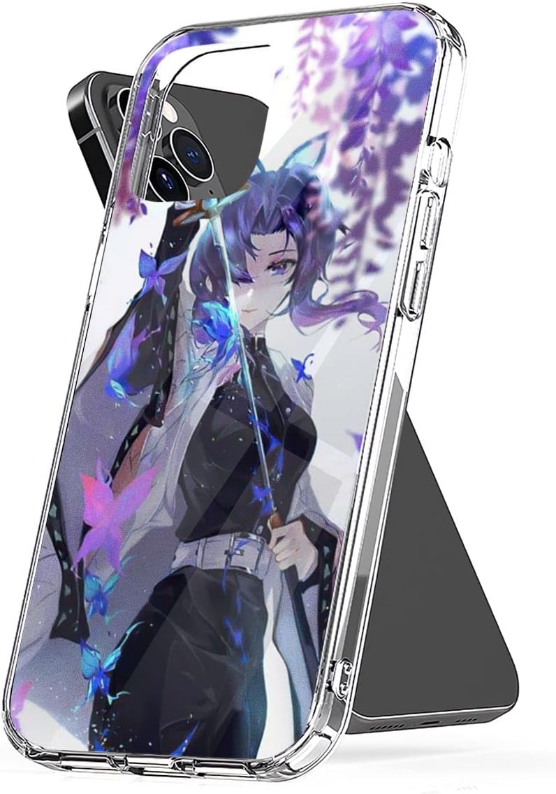 Phone Case Shinobu Kocho Demon Kimetsu No Insect Pillar Shinobu X Kocho ...